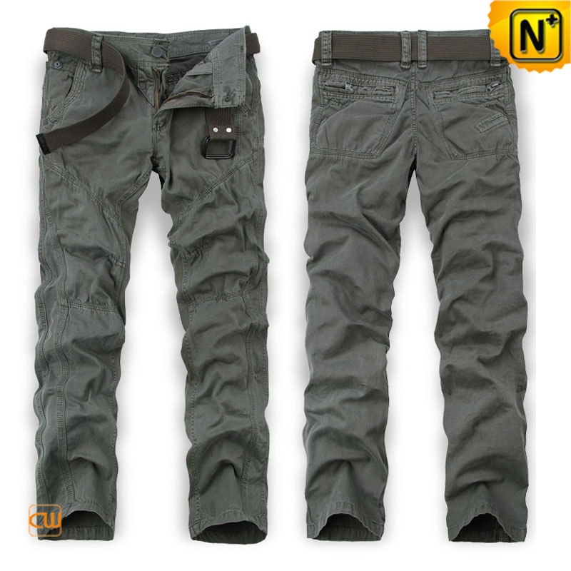 Cotton Cargo Pants For Men Cw140430 on Luulla